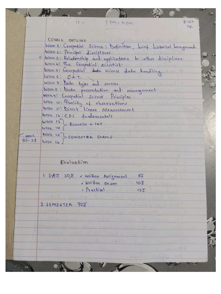 Intro To Gis Class Notes | PDF