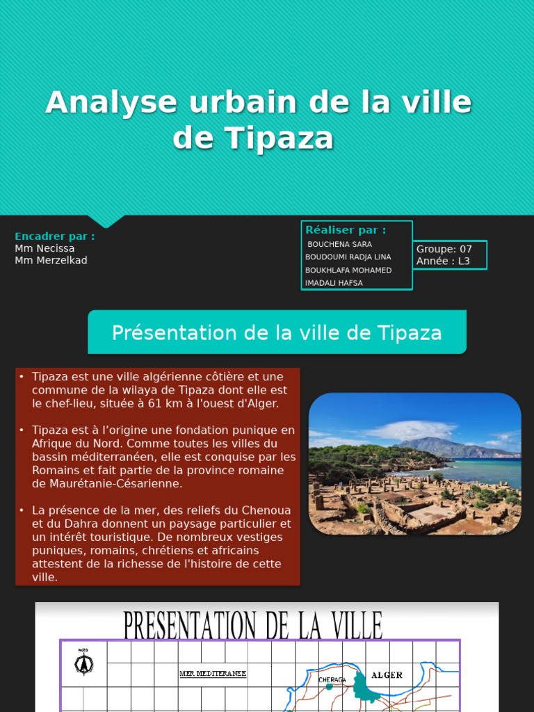 Analyse Tipaza | PDF