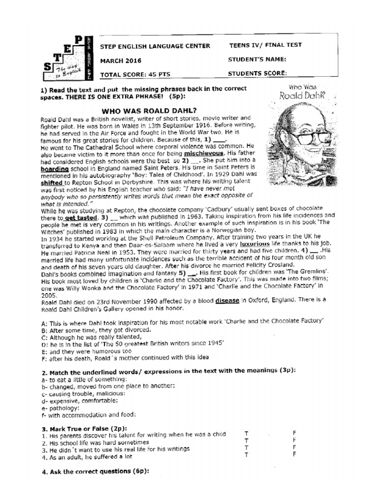 DECEMBER 1ST FINAL PRACTICE | PDF