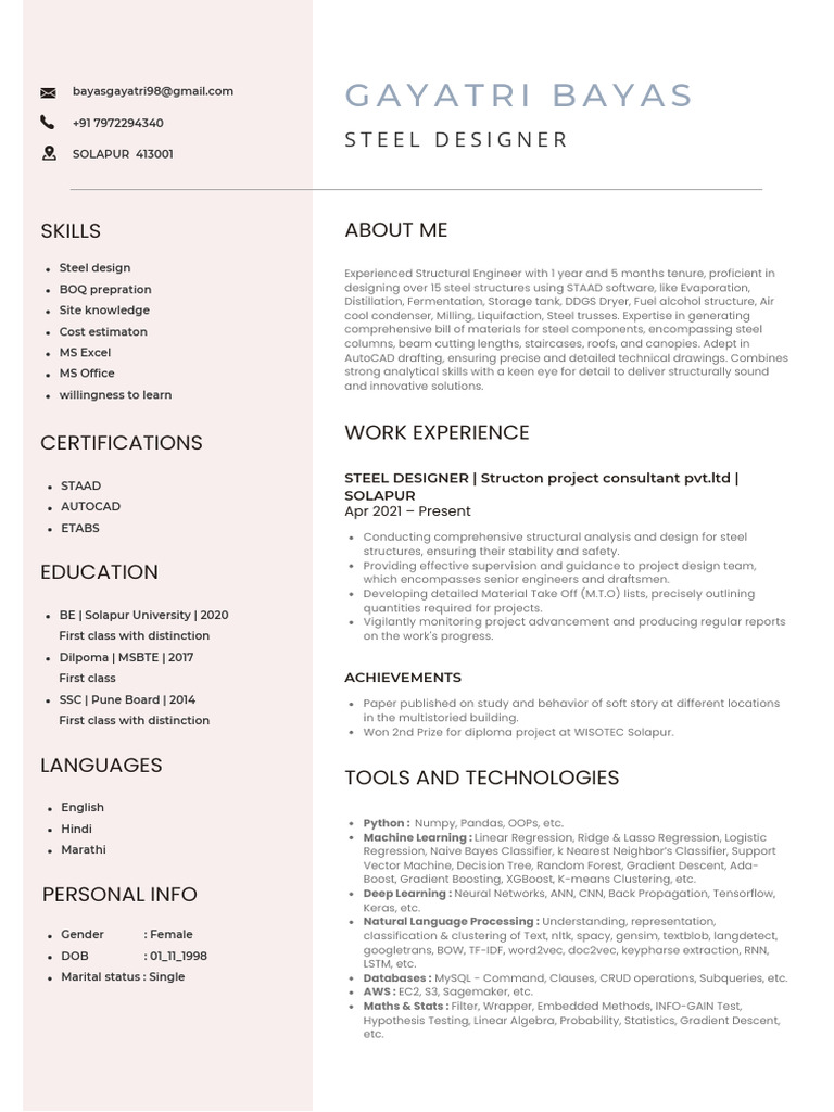 Grey Clean CV Resume Photo | PDF | Machine Learning | Deep Learning