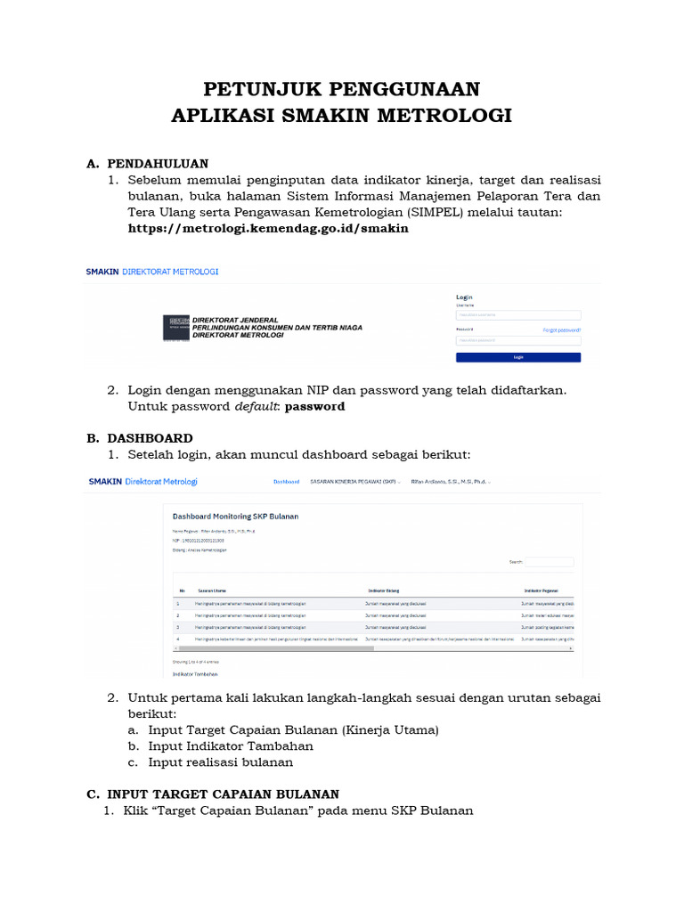 Panduan Penggunaan Aplikasi SMAKIN | PDF