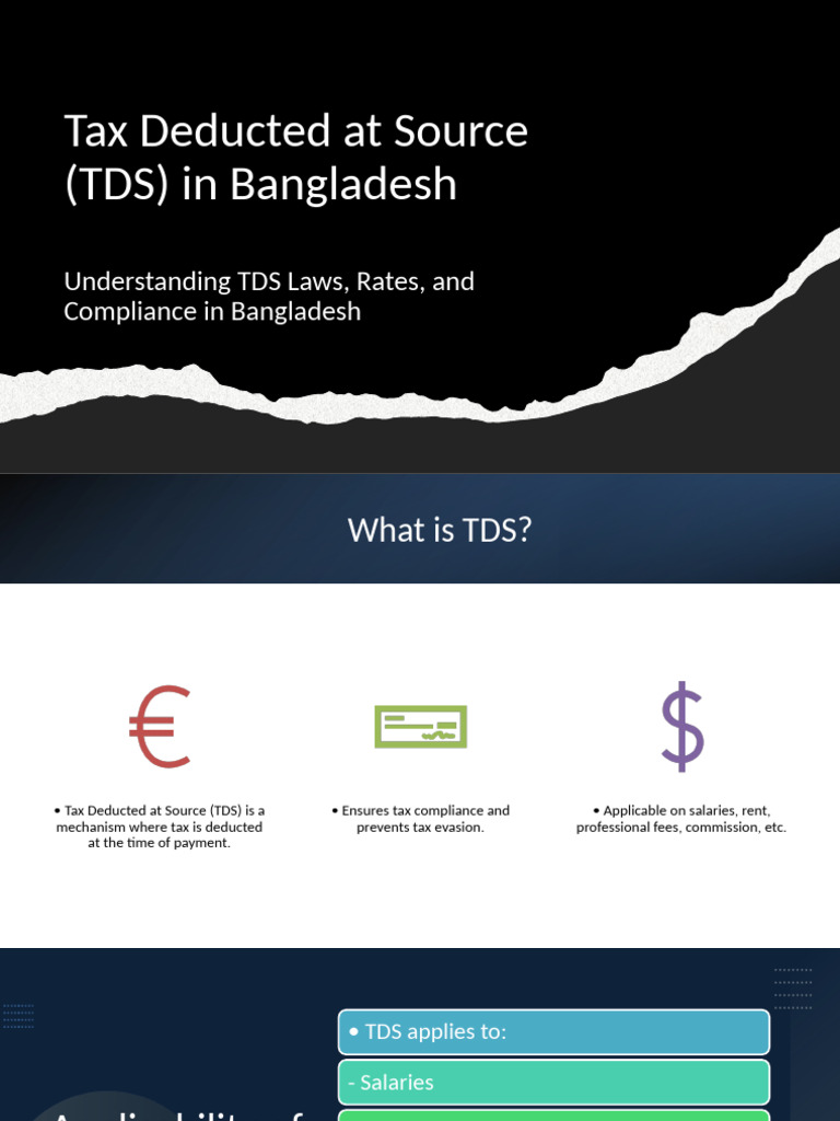 TDS Bangladesh Law | PDF