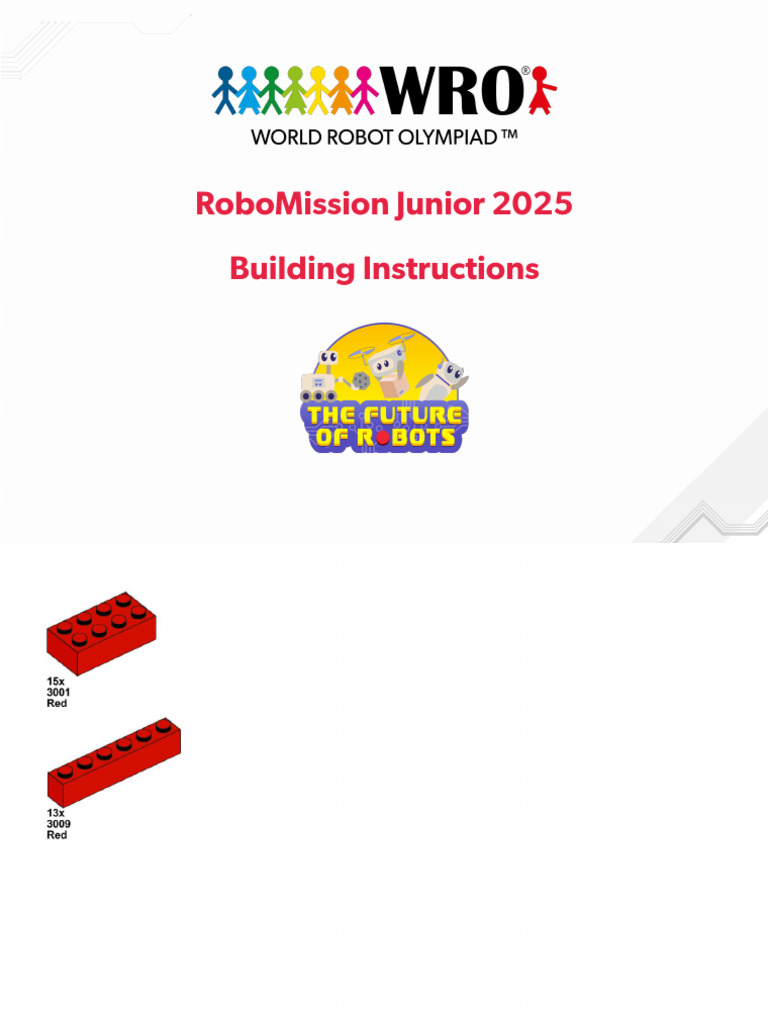 Wro 2025 RM Junior Bi All | PDF