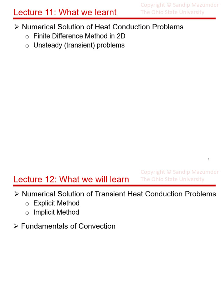 Lecture12 | PDF | Heat Transfer | Heat