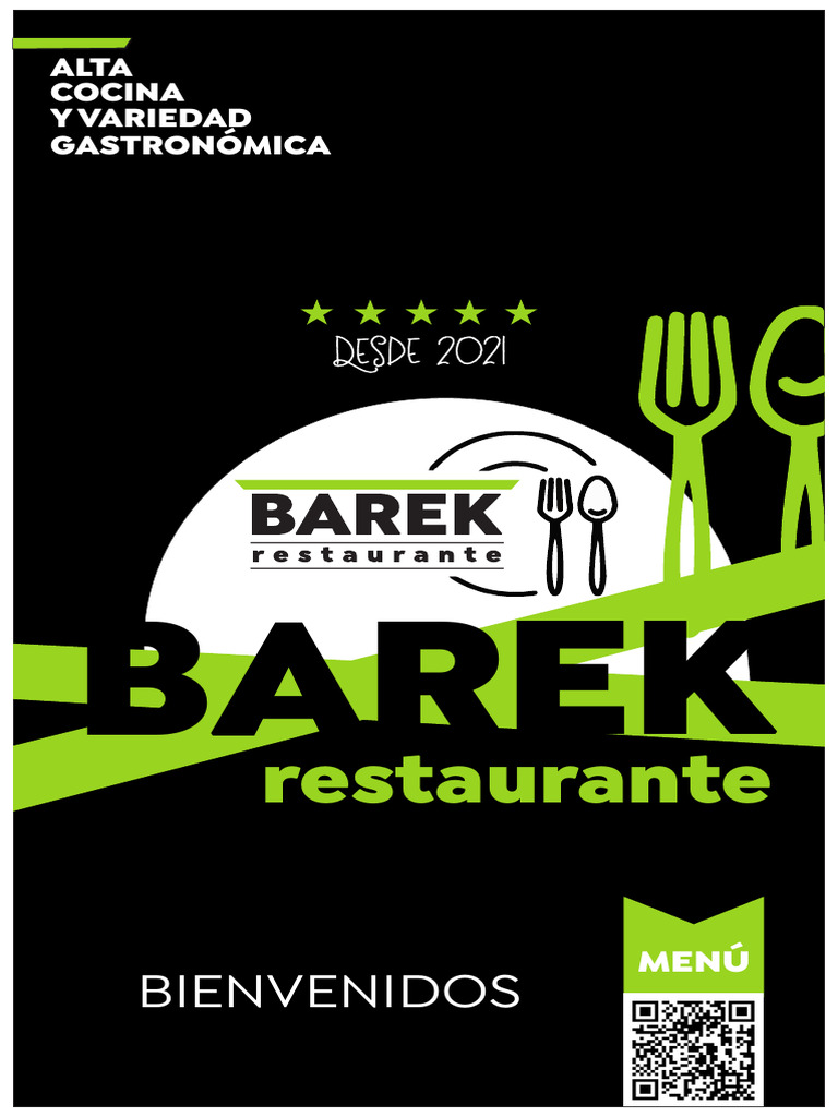 Menu-Barek_2024_MASTER_QR | PDF | Sopa | Helado