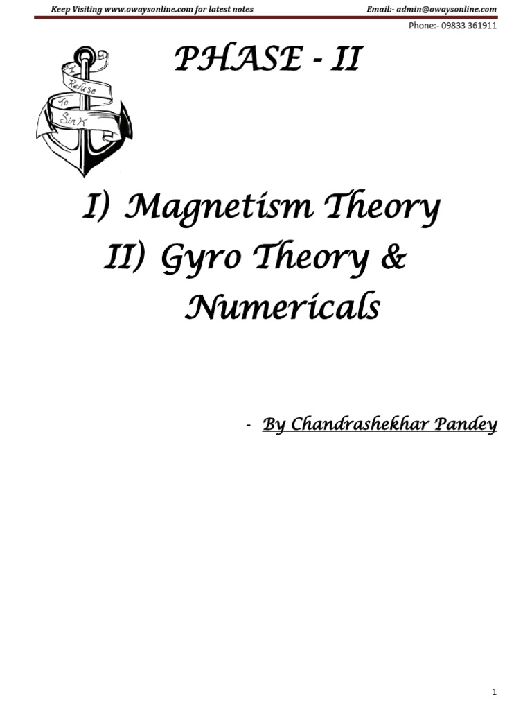 Gyro _ Magnetic Theory | PDF