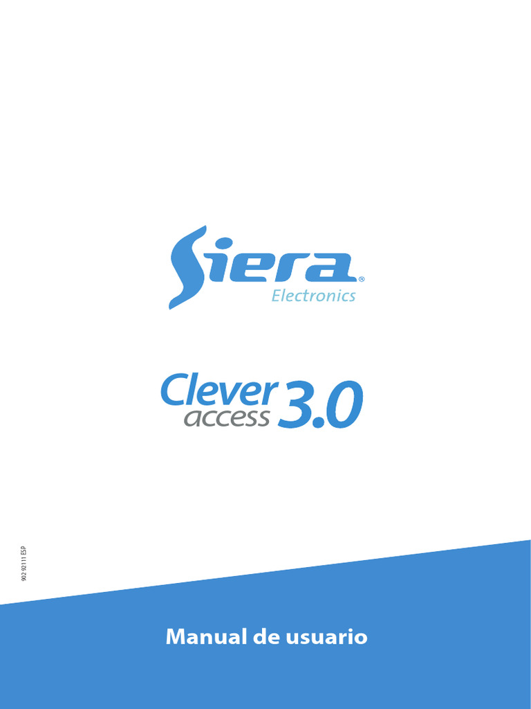 Manual de Usuario Clever Access | PDF | Telecommunications | Internet ...