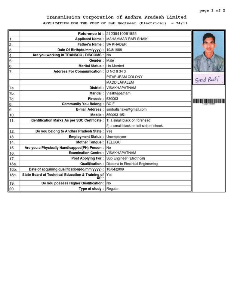 Ap Transco | PDF | Business | Technology & Engineering