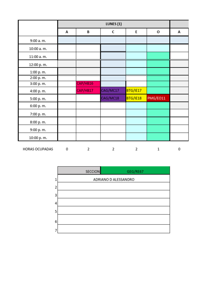 PMS 2024 Schedule Overview | PDF