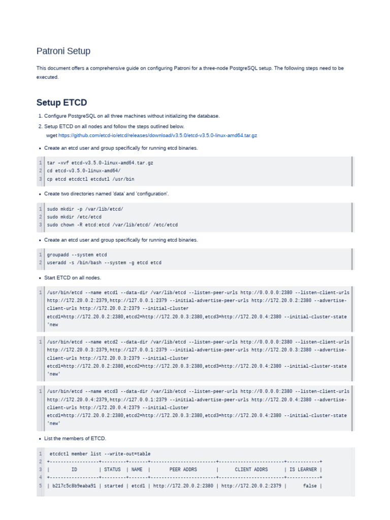postgresql_patroni | PDF | Postgre Sql | Software postgresql_patroni | PDF | Postgre Sql | Software