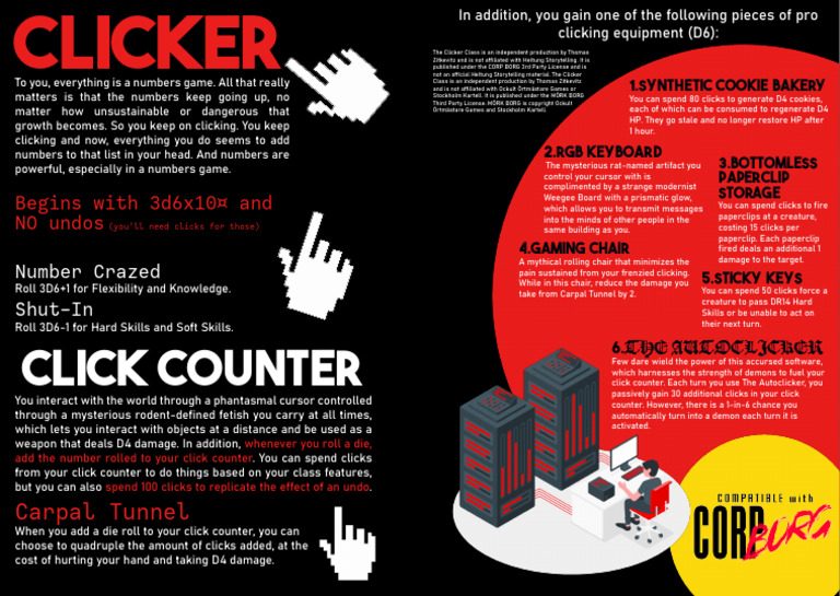 ClickerClassCorpBorg | PDF