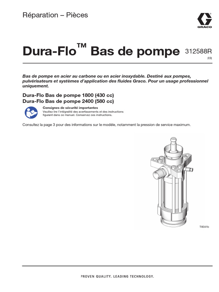 Dura-Flo 2400 Piece | PDF | Vis de fixation | Piston