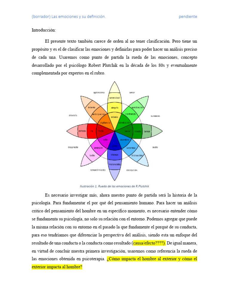 Introducción A Las Emociones | PDF | Felicidad | Odio