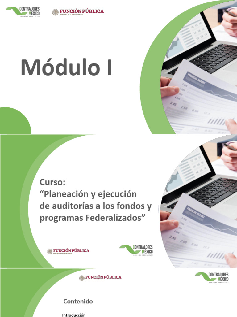 Presentacion Modulo I | PDF | Auditoría | Contralor