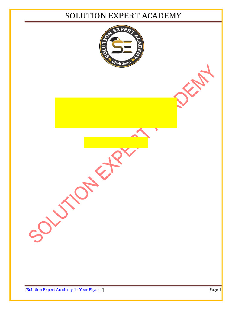 1st-Year-11th-Class-Physics-Test-Chapter-Wise-FSC-Medical-Part-1-By ...