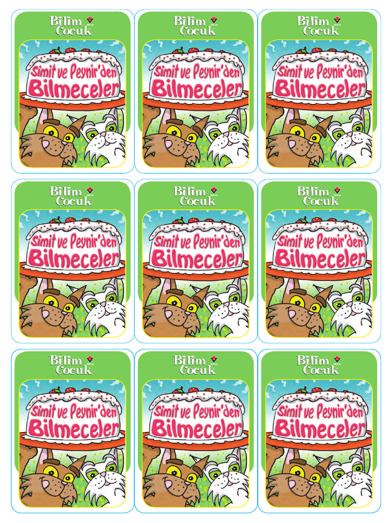 Nisan 2011-Simit Peynirle Bilmeceler | PDF