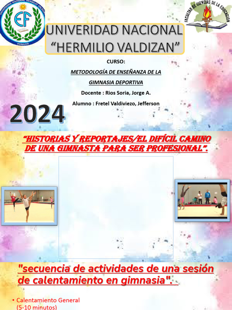 Trabajo de Gimnasia | PDF | Gimnasia | Corriendo