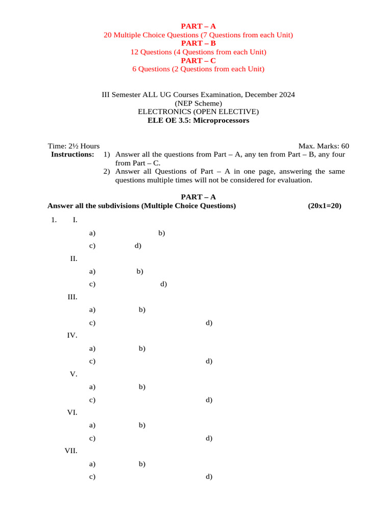 QP_Format_and_Syllabus_-_Open_Elective[1] | PDF