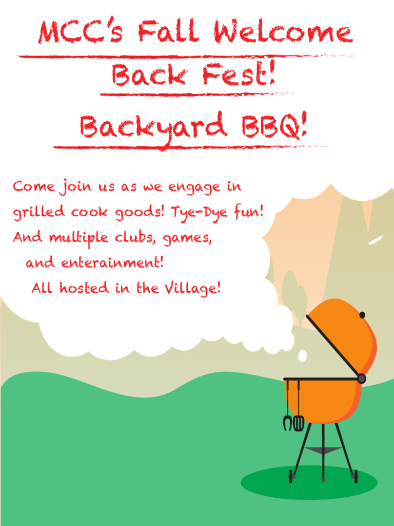 Fall Welcome Back Fest Flyr | PDF