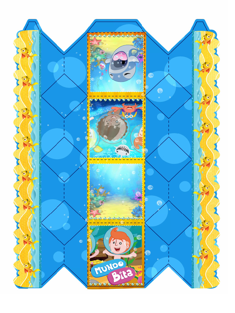 07 CX Bala Bita Fundo Do Mar Encantário | PDF