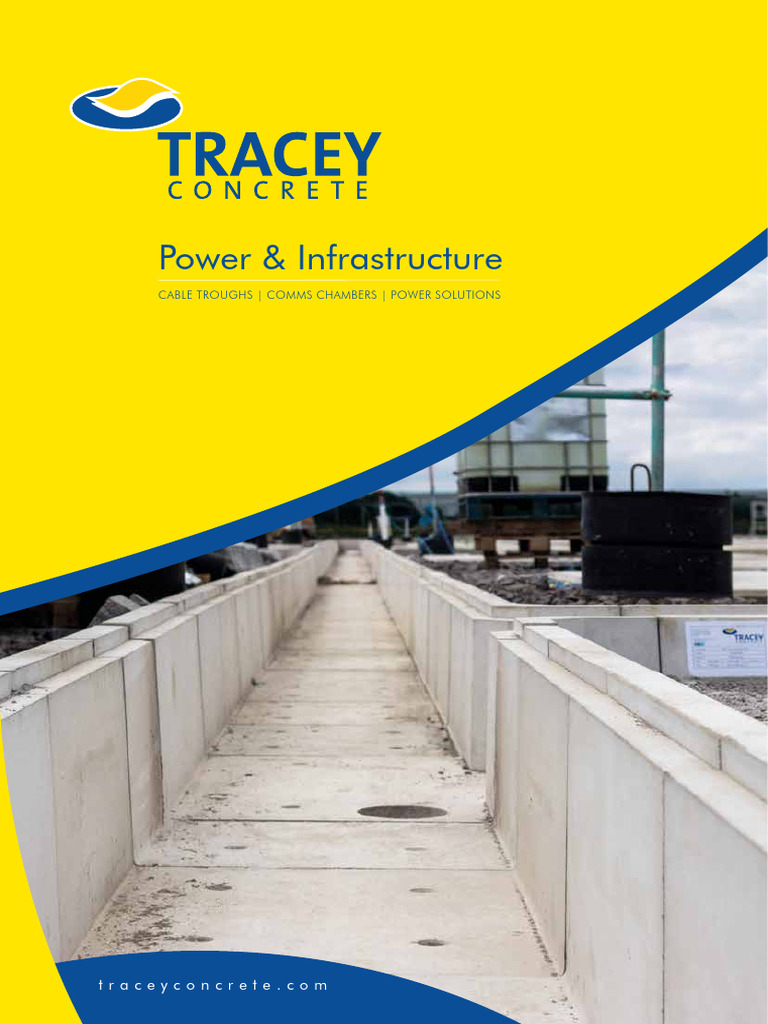 Power Infrastructure Brochure 2024 | PDF | Concrete | Precast Concrete