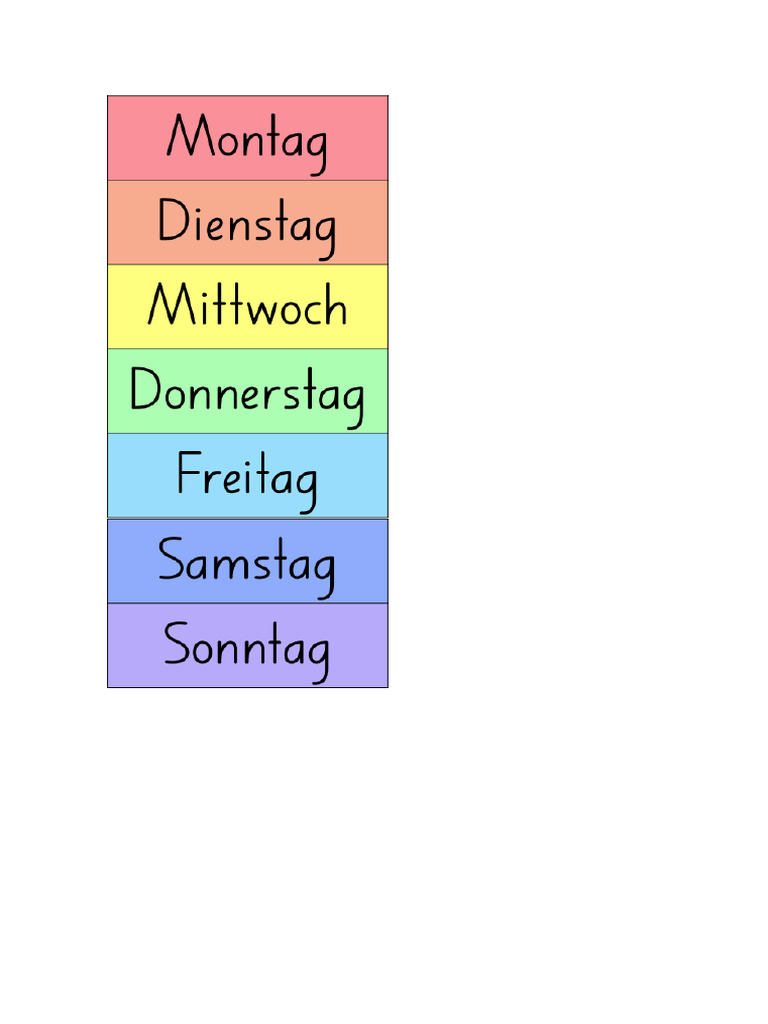 Tagesplan | PDF