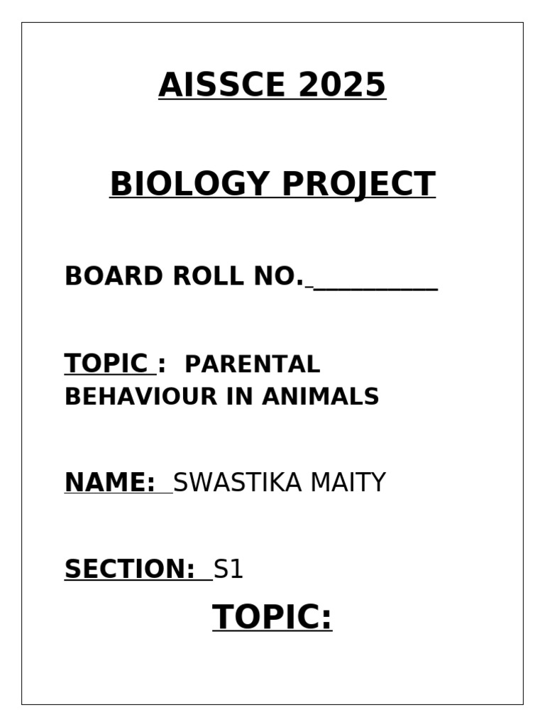 Swastika Maity Bio Project 2 | PDF | Birds | Biology