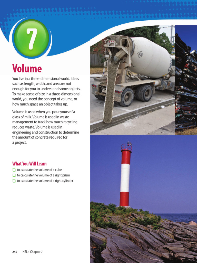 ML8_Volume | PDF | Volume | Length