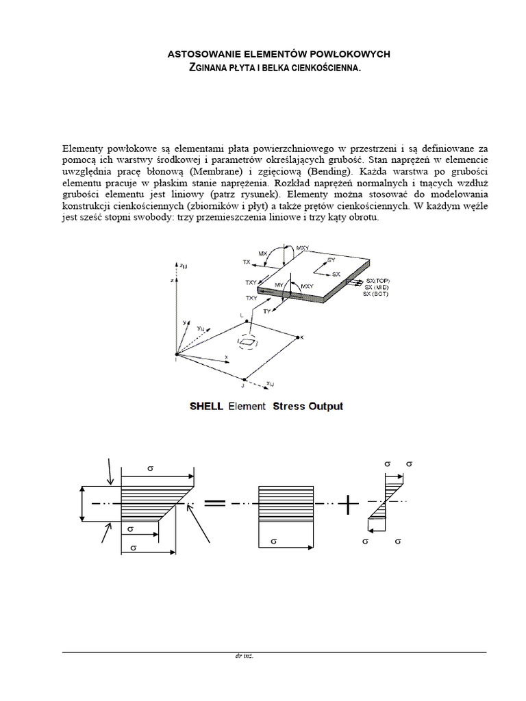 Cw3_plyta i dwuteowka_v4 | PDF