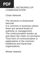 2-Types of Communication Networks | PDF | Hierarchy | Communication