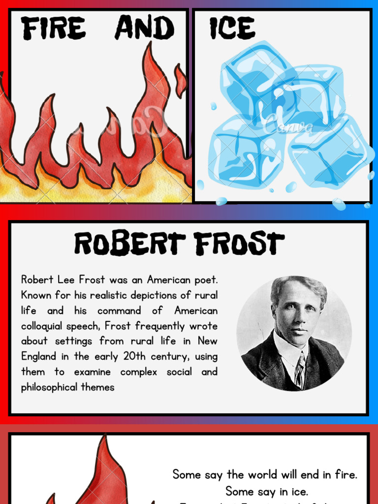 Fire and Ice | PDF | Poetry | Hatred