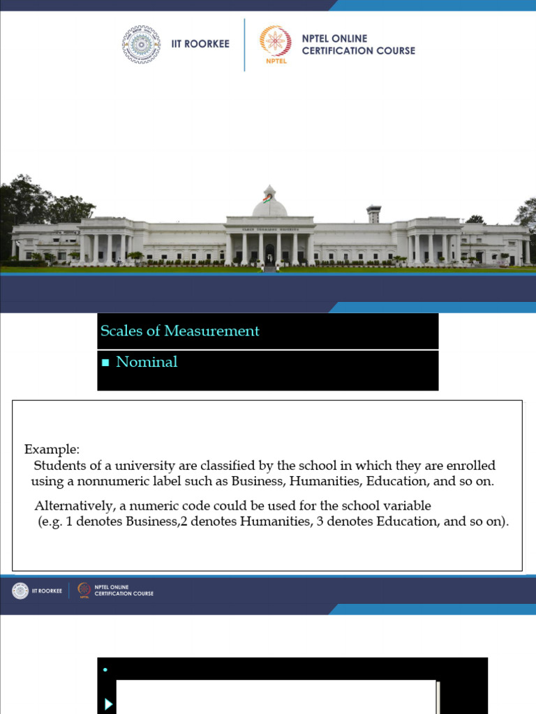 MR Statistics Basics of Data | PDF | Level Of Measurement | Statistics