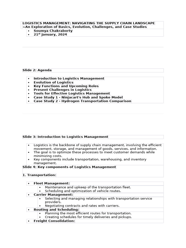 New Microsoft Word Document | PDF | Logistics | Warehouse