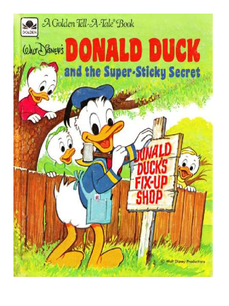 Donald Duck and The Super-Sticky Secret - Donald Duck, 0 - Disney ...