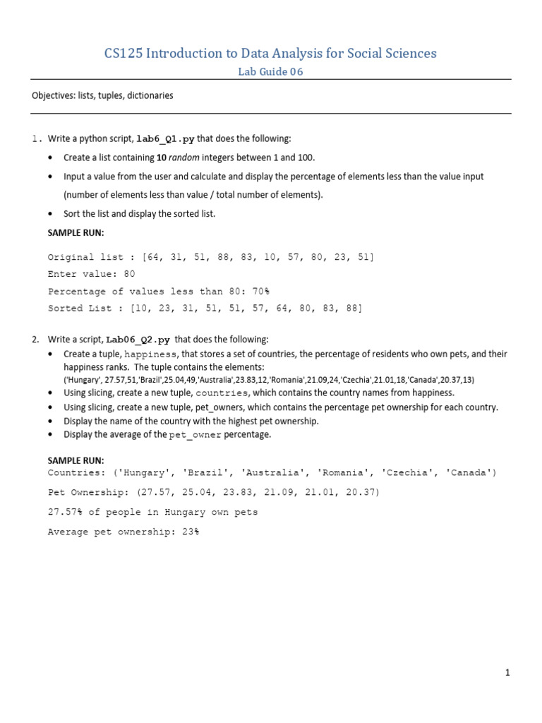 lab6_67c1438e2e100fc6064332edf210c414 | PDF | Computing | Computer Programming