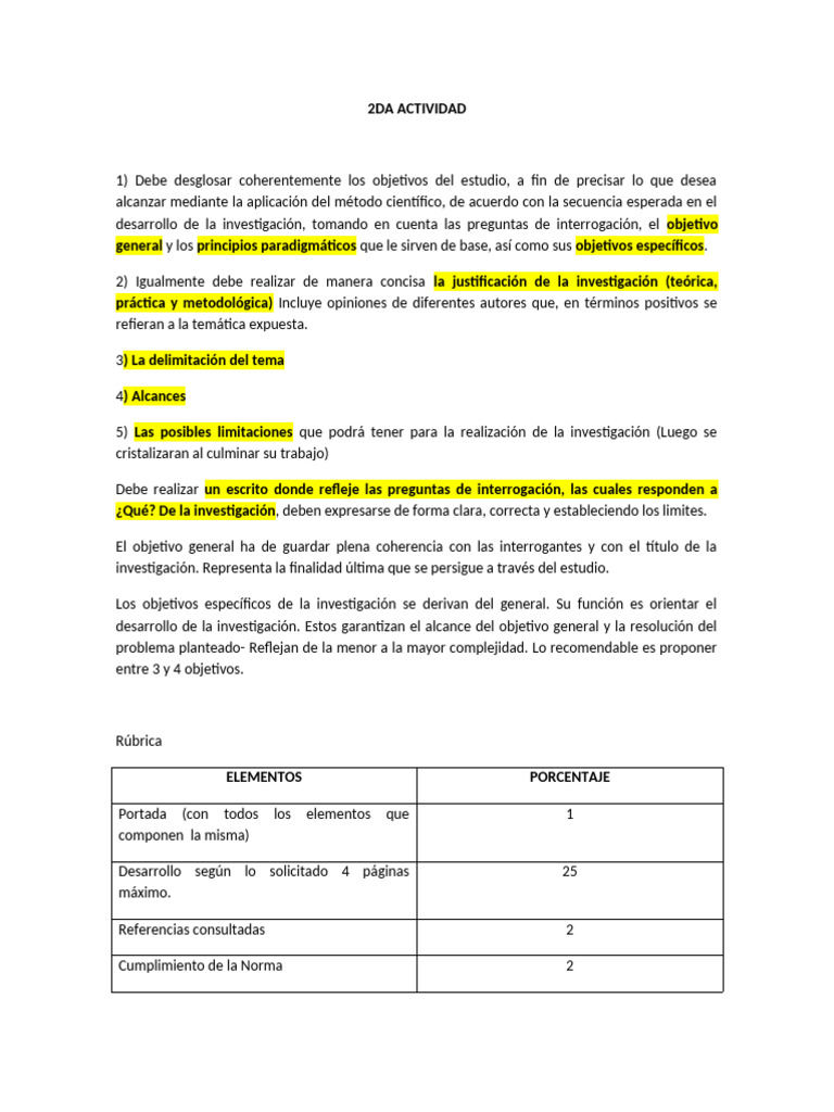 2da Actividad Tutoria i | PDF | Conocimiento | Teoría