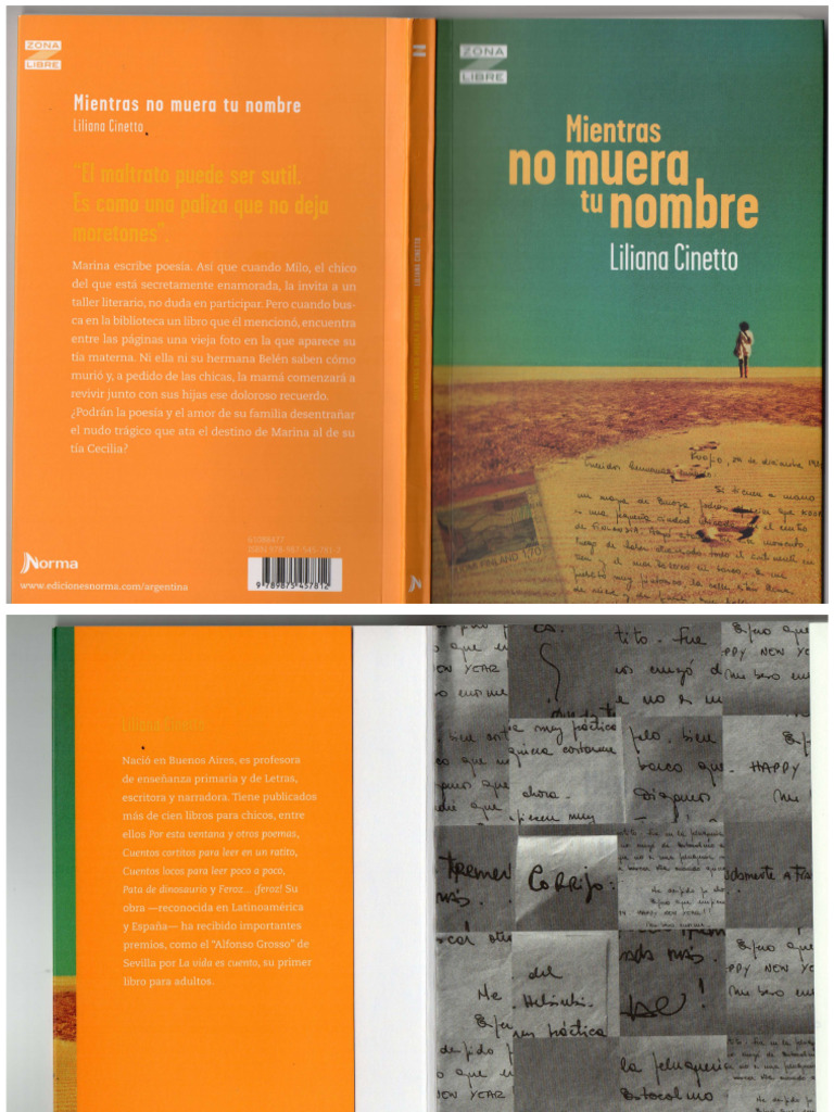 Mientras No Muera Tu Nombre de Liliana Cinetto - Compressed | PDF