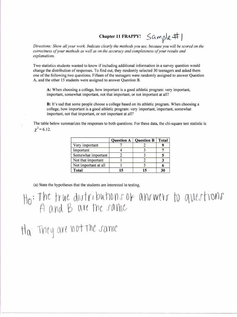 TRM Ch11 Frappy Student Samples | PDF