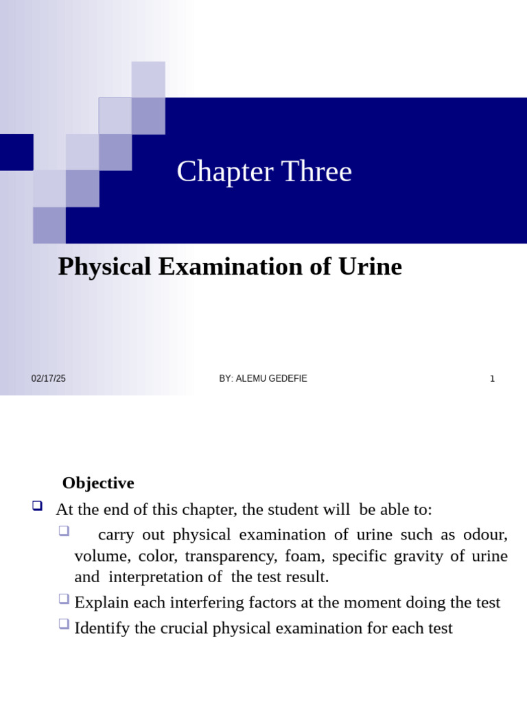 Urinechapter 3 Pdf Urine Nephrology
