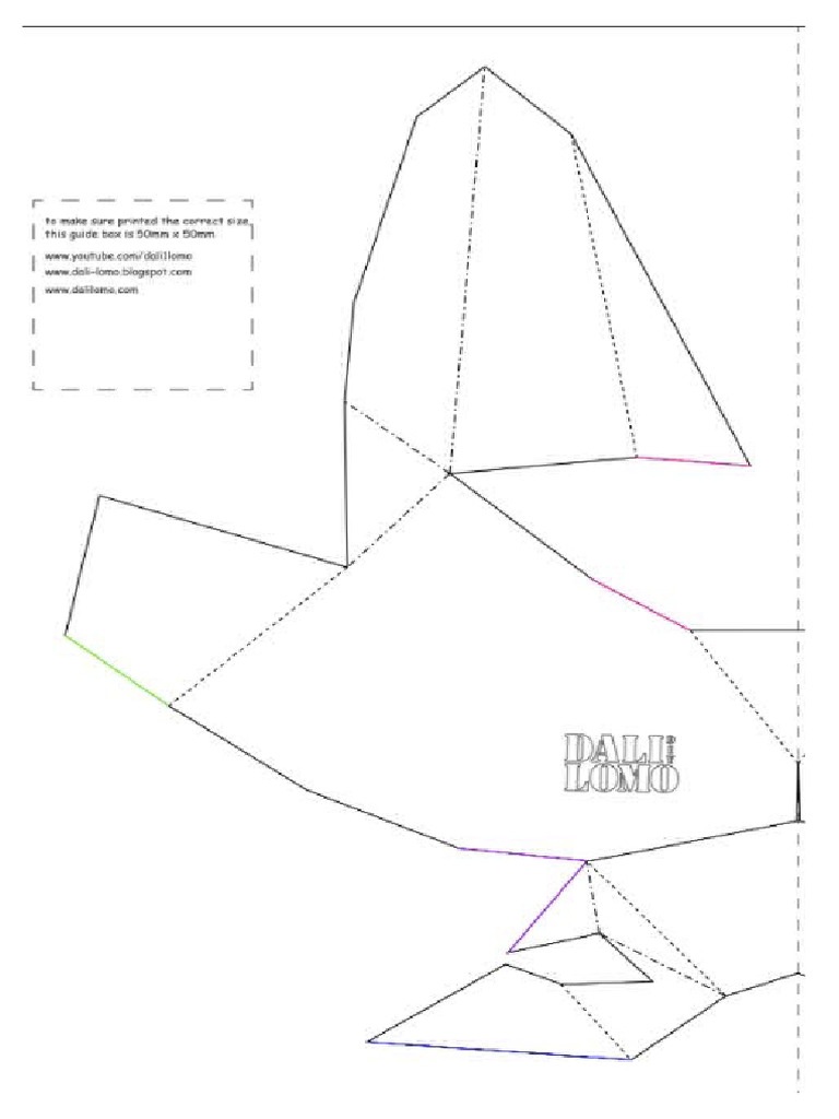 Molde para Imprimir Lobo | PDF