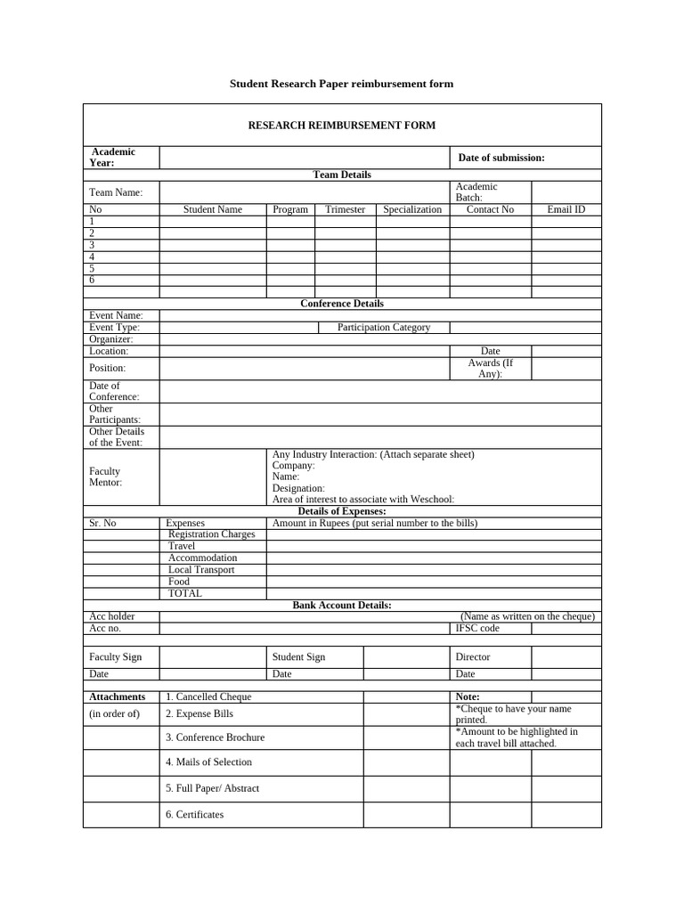 Research Rem. Form Stu | PDF
