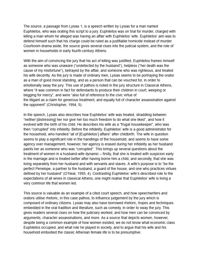 AW Assignment 1 | PDF | Rhetoric