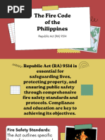 Fire Code of the Philippines (RA 9514) | PDF | Fire Safety | Firefighting