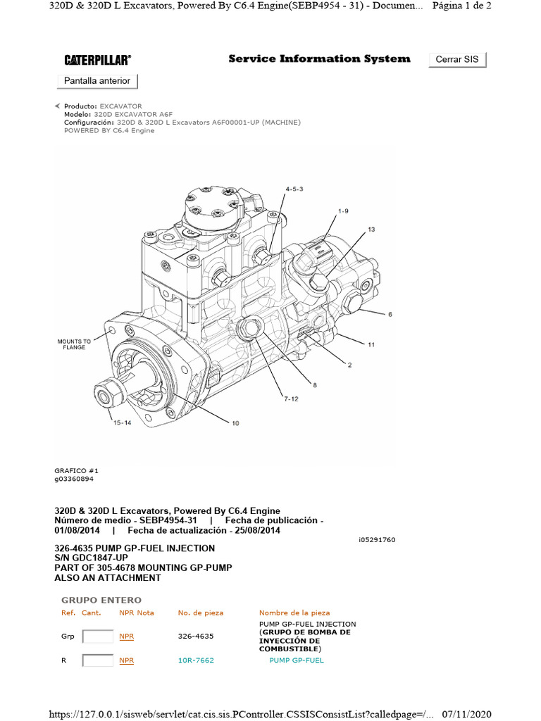 c6.4 Bomba Inyectora | PDF