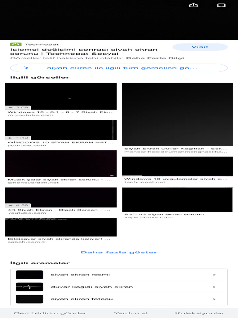 Siyah Ekran - Google'Da Ara | PDF