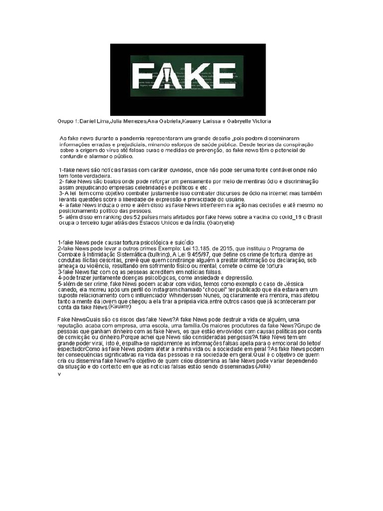 Debate Sobre A PL 2630 | PDF
