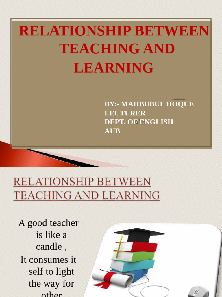 Teaching and Learning Dynamics | PDF | Learning | Teachers