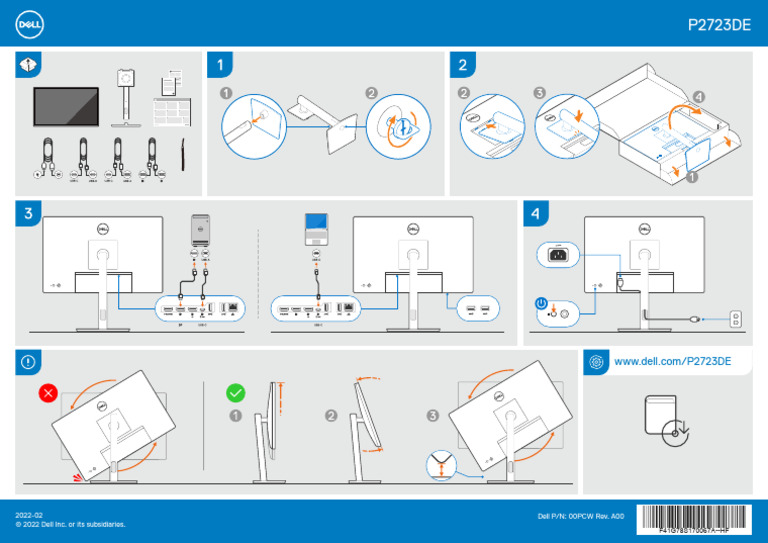 P2723de Monitor - Users Guide3 | PDF
