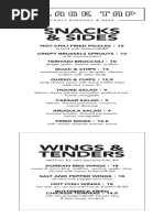Cinépolis Food Menu & Prices 2024 | PDF | Hamburgers | Sauce