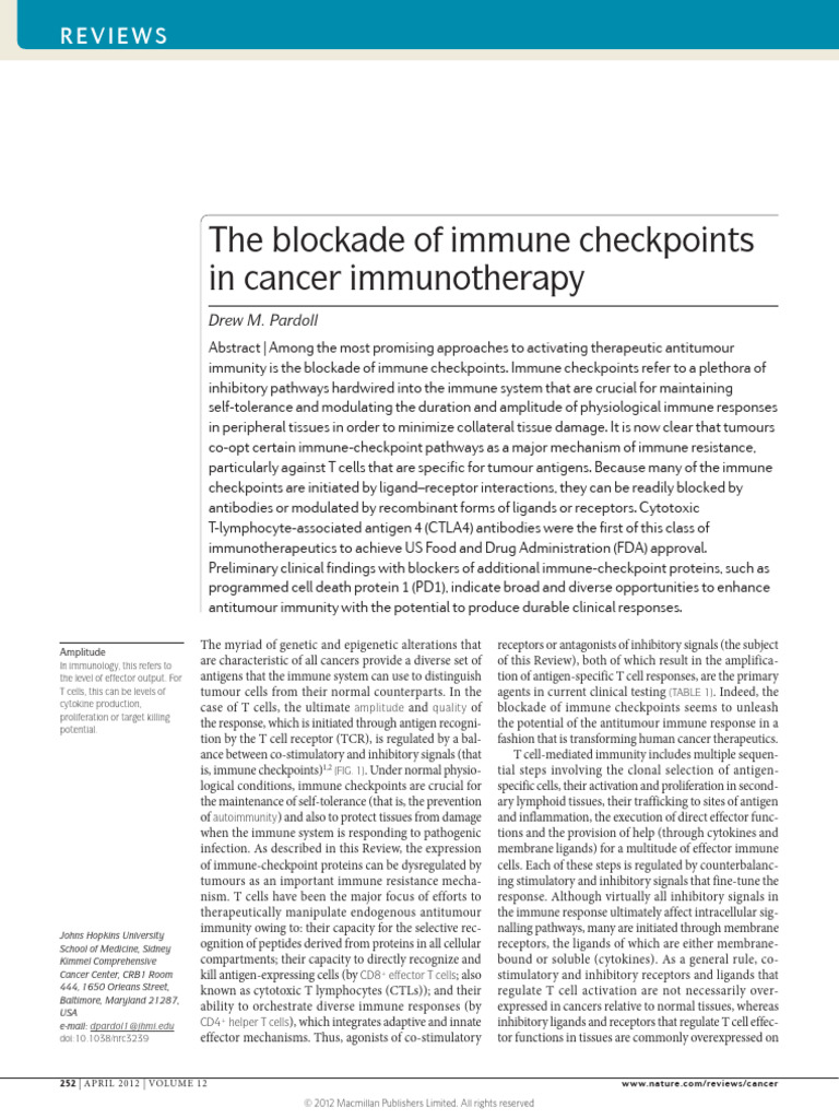 NRC 3239 | PDF | T Cell | Immune System